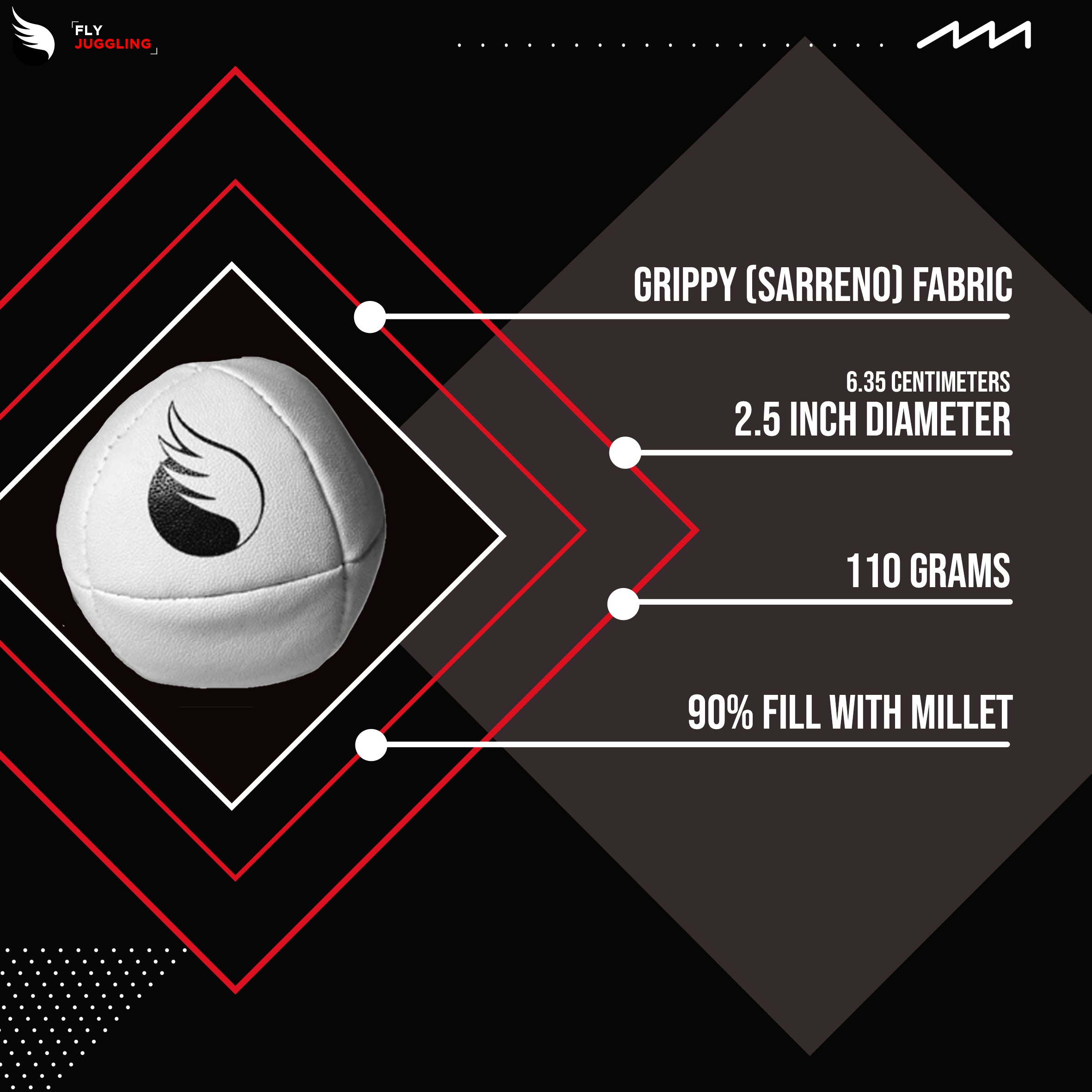 3 Ball Set – Fly Juggling
